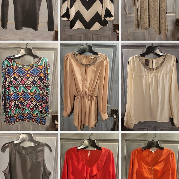 Other | 24 Pc Fall Winter Womens Clothing Bundle Lotsize M Size ...